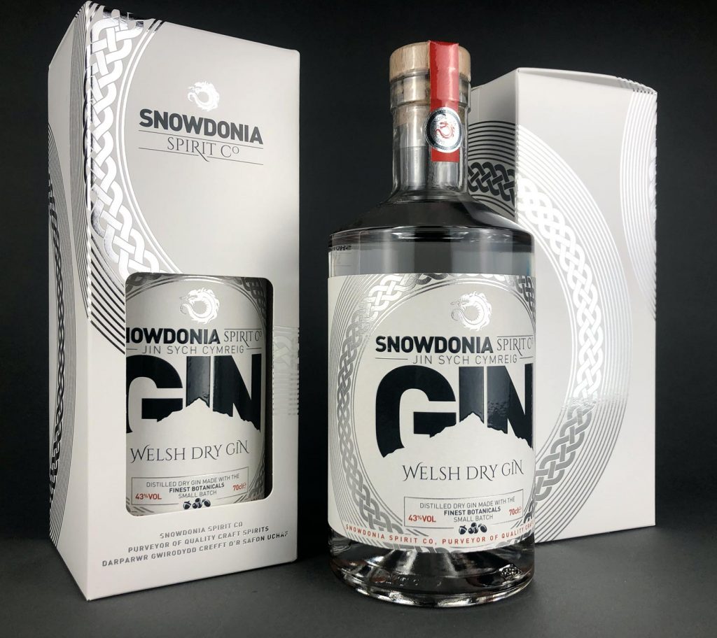 Snowdonia Spirit Co, Welsh Dry Gin 70cl 43% VOL - Snowdonia Spirit Co